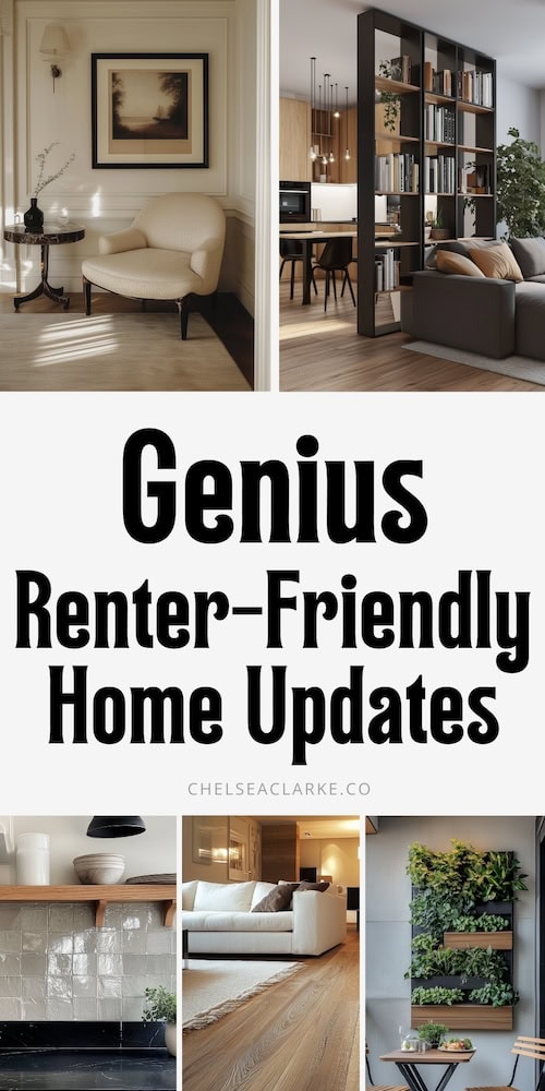 35 Best Renter-Friendly Home Updates Ever